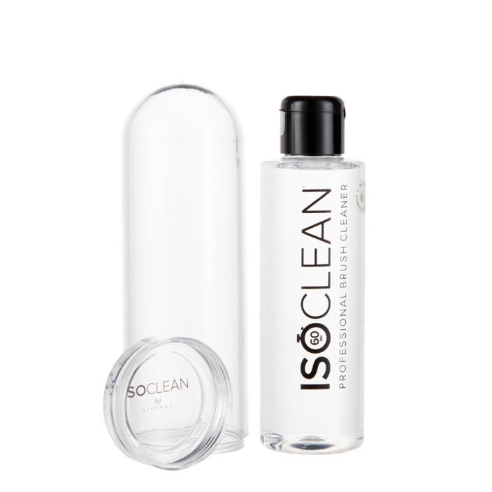 ISOCLEAN 165ml Makeup Brush Cleaner Easy Pour with Detachable Dip Tray ...